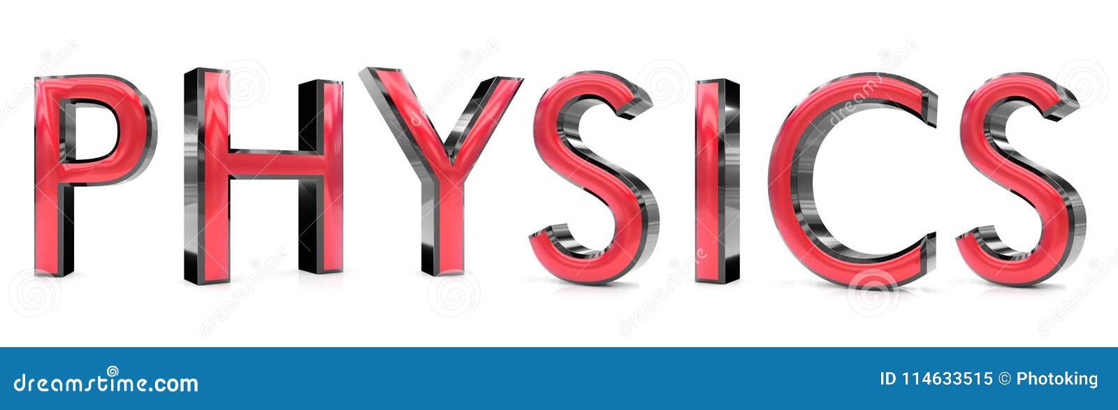 Palabra de la física 3d stock de ilustración. Ilustración de movimiento ...