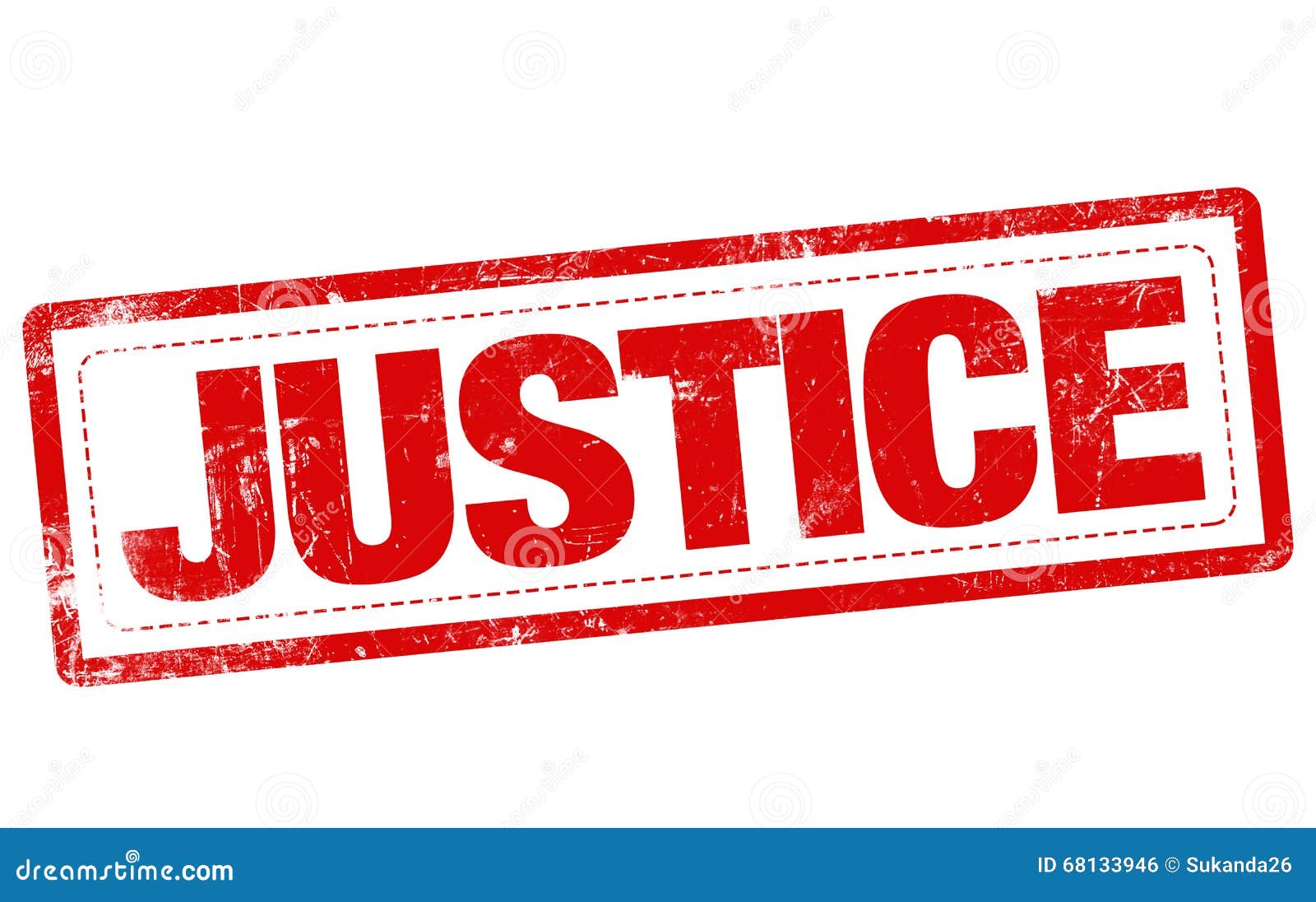 Palabra de la JUSTICIA stock de ilustración. Ilustración de sello ...