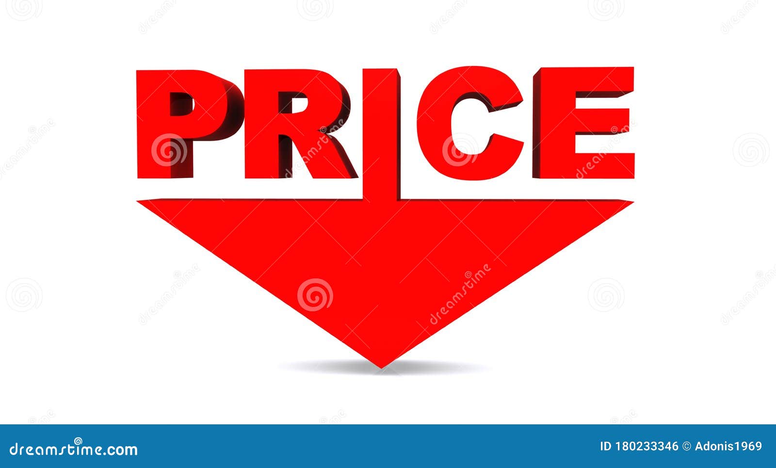 Palabra de precio rojo foto de archivo. Imagen de lenguaje - 180233346