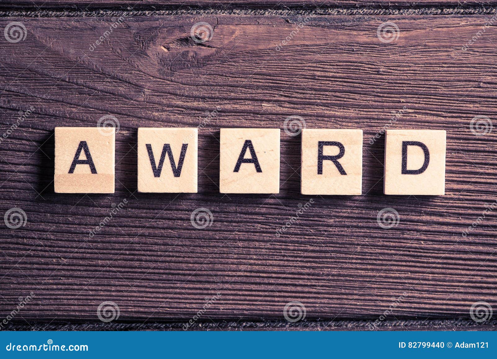 Palabra del premio foto de archivo. Imagen de fuente - 82799440