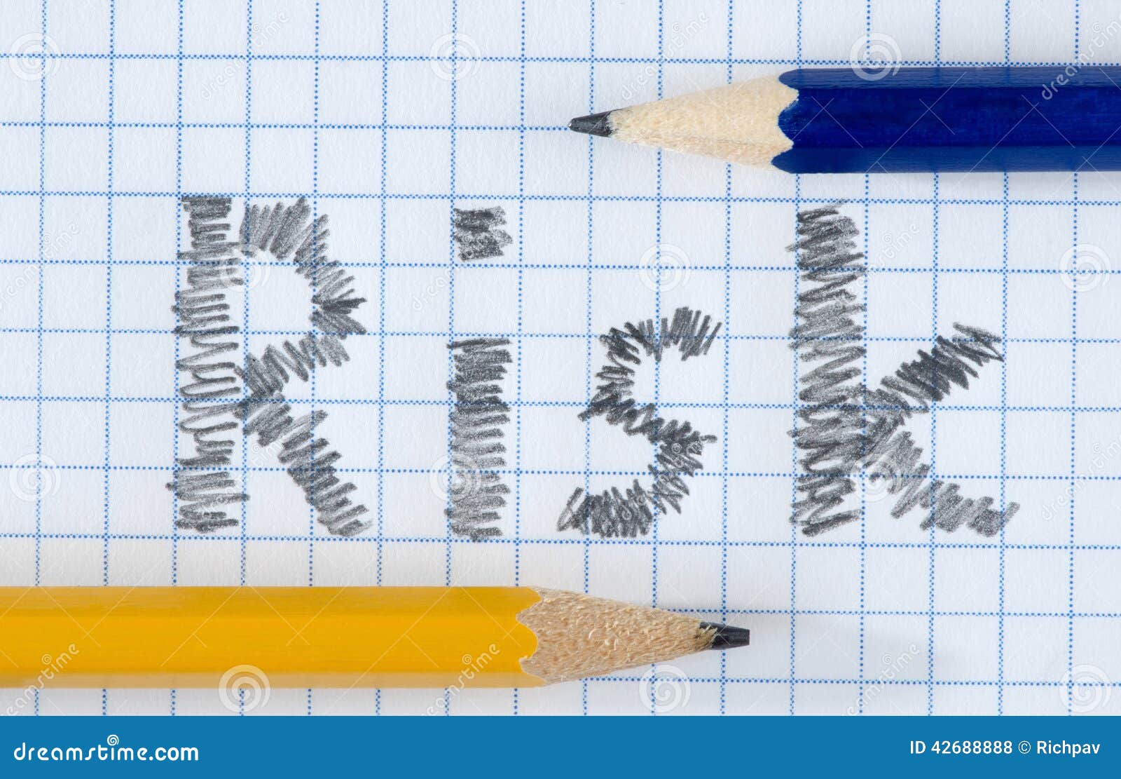 Palabra del riesgo foto de archivo. Imagen de vida, pluma - 42688888