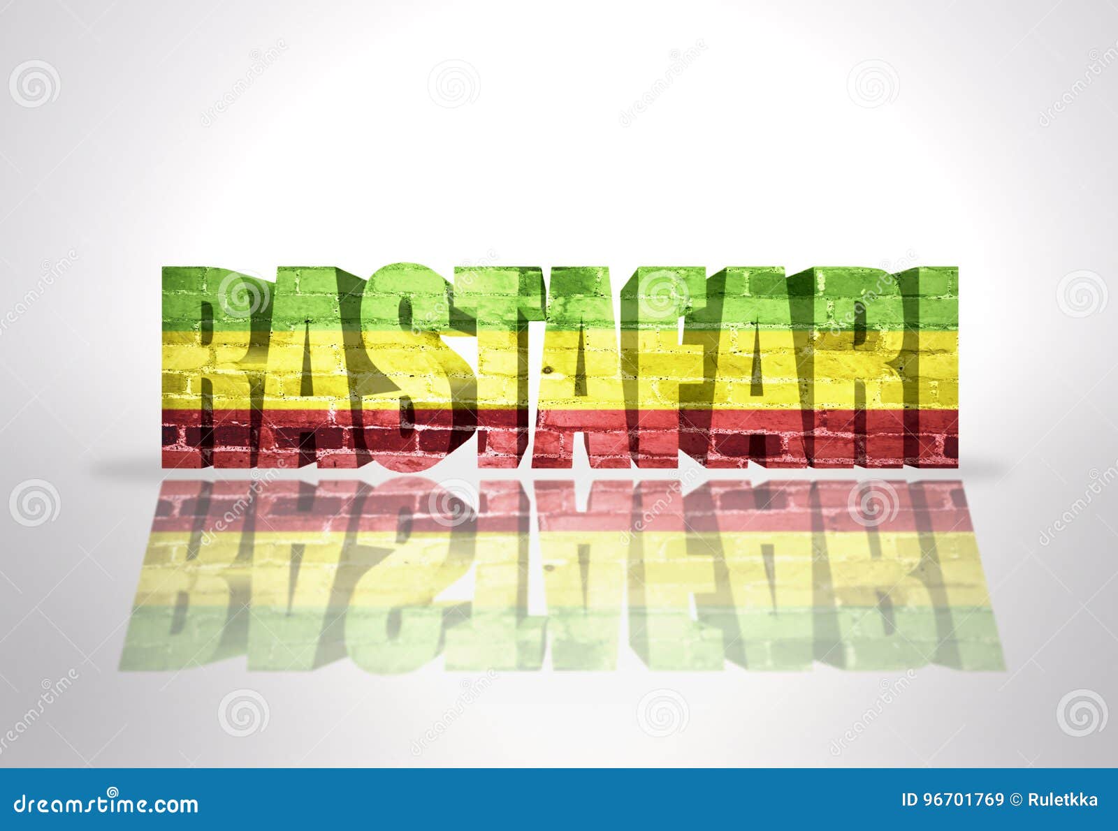 Palabra Rastafari stock de ilustración. Ilustración de lifestyle - 96701769