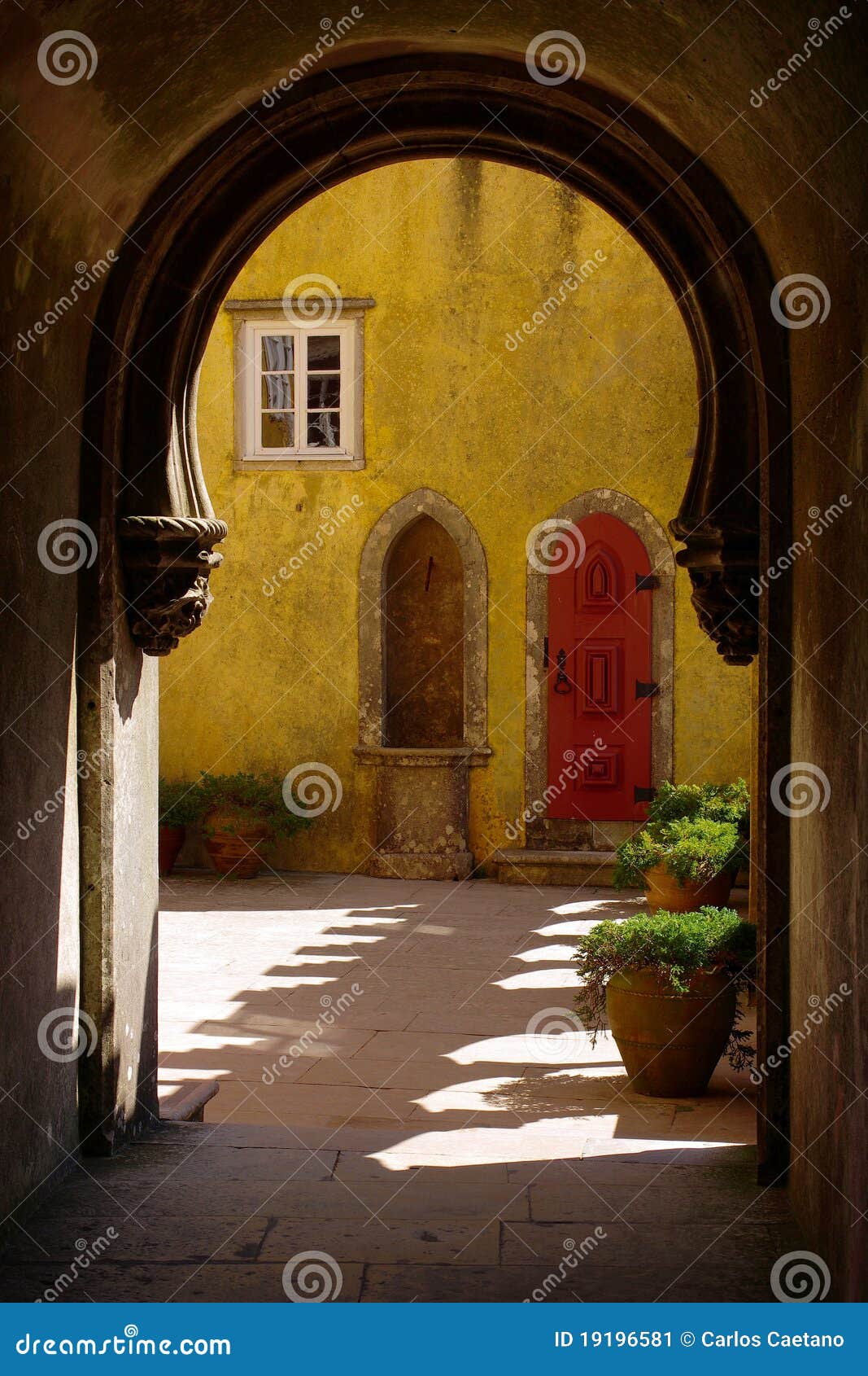 Palace arch stock image. Image of door, architecture - 19196581