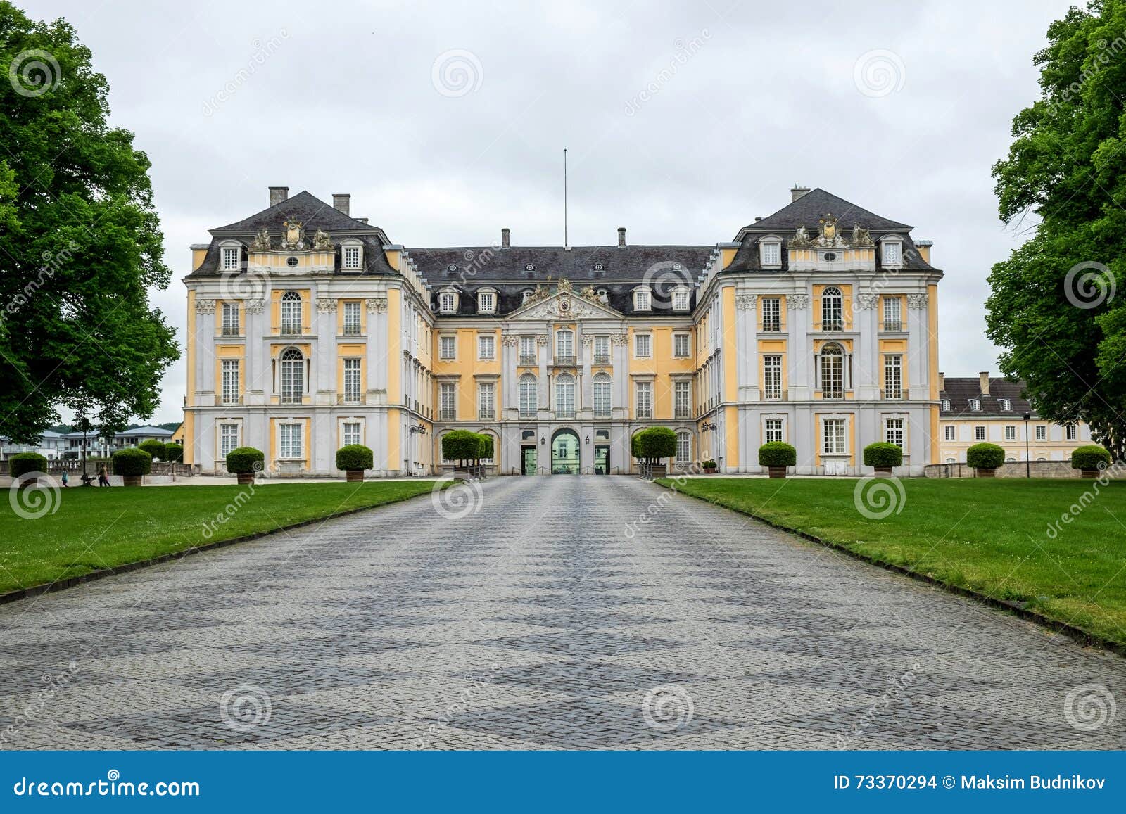 The Palace of Augustusburg, Bruhl Editorial Stock Image - Image of ...