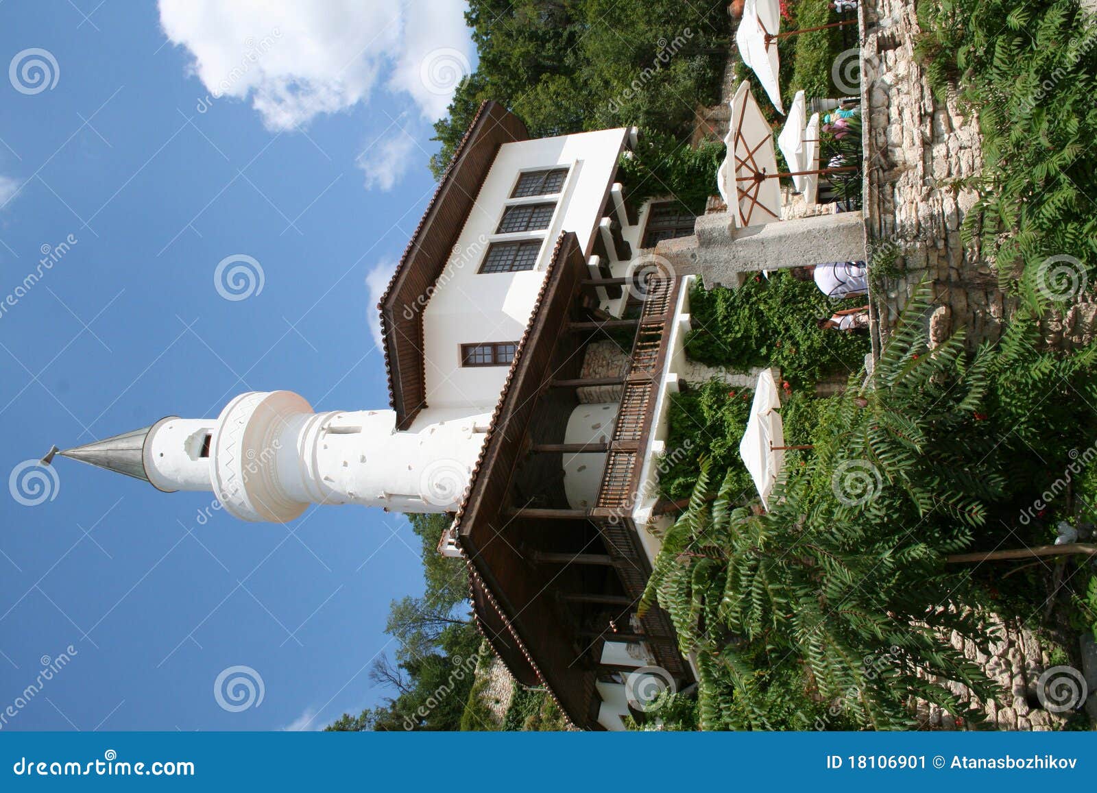 The Palace in Balchik, Bulgaria Stock Image - Image of cape, coastline ...