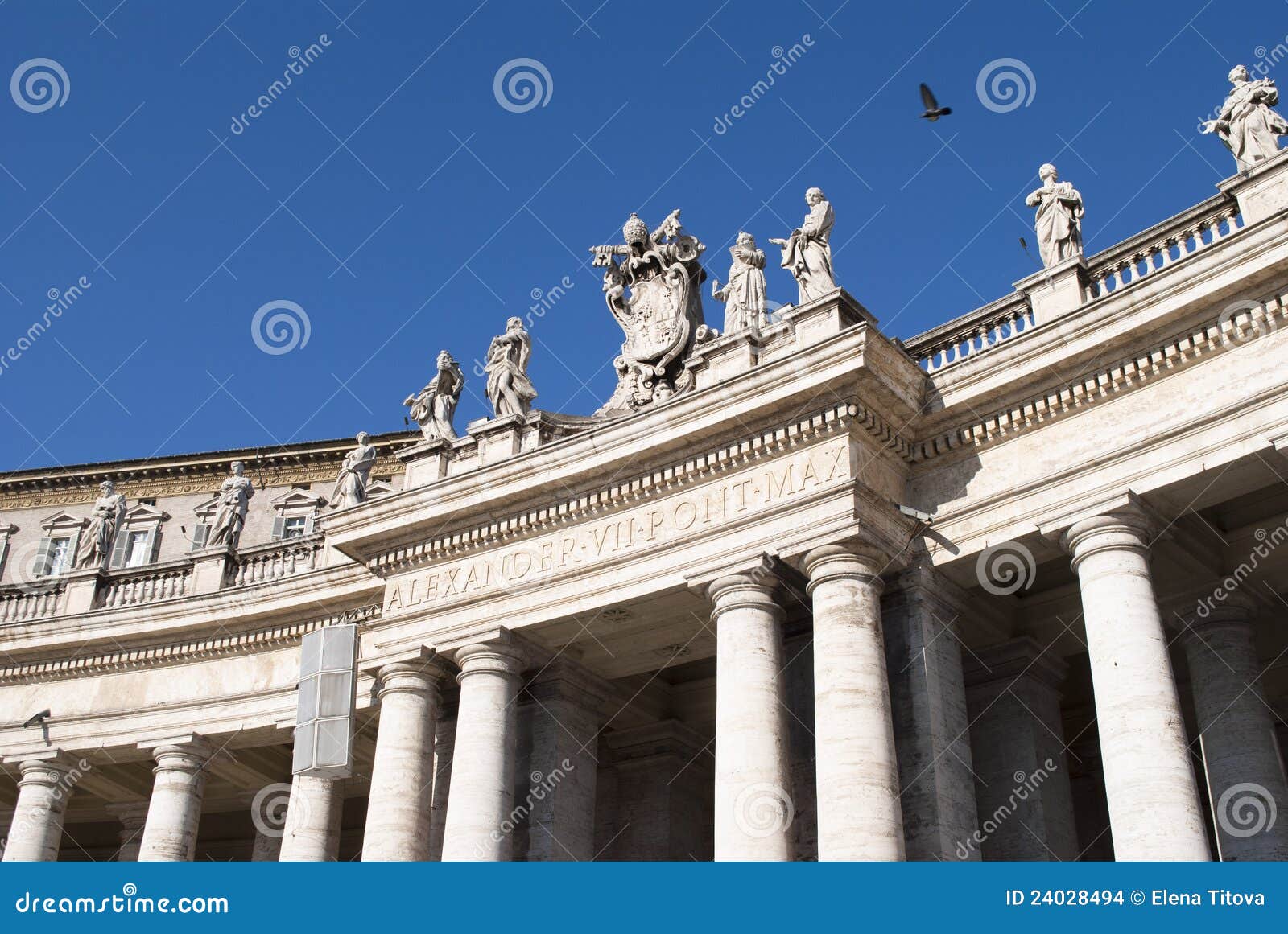 Palace building of Vatican stock photo. Image of ruin - 24028494