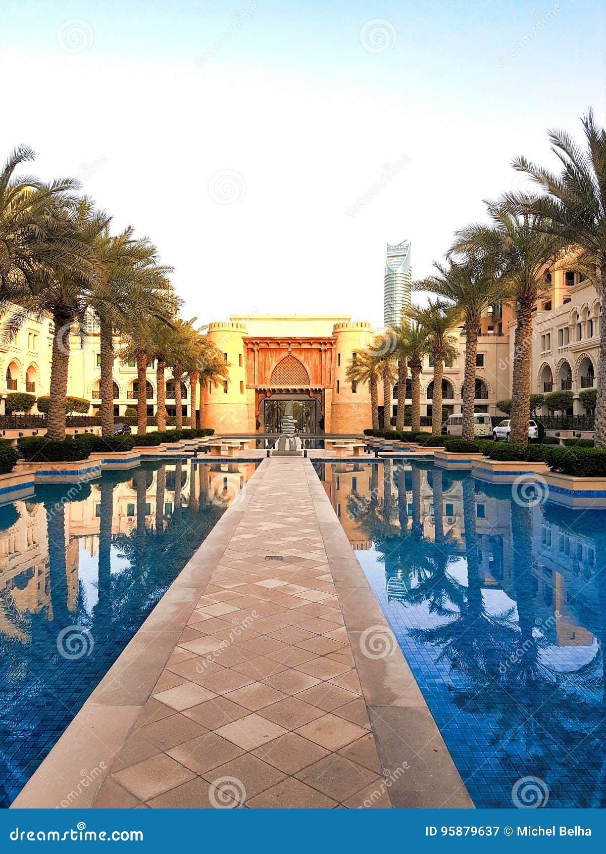 Palace Downtown stock image. Image of palace, dubai, downtown - 95879637