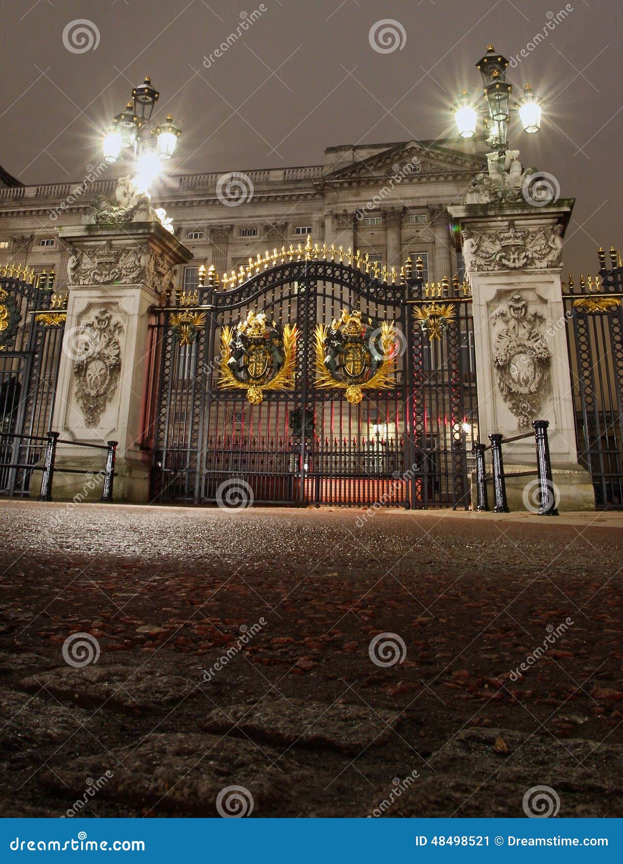 Palace gate stock image. Image of england, palace, gate - 48498521