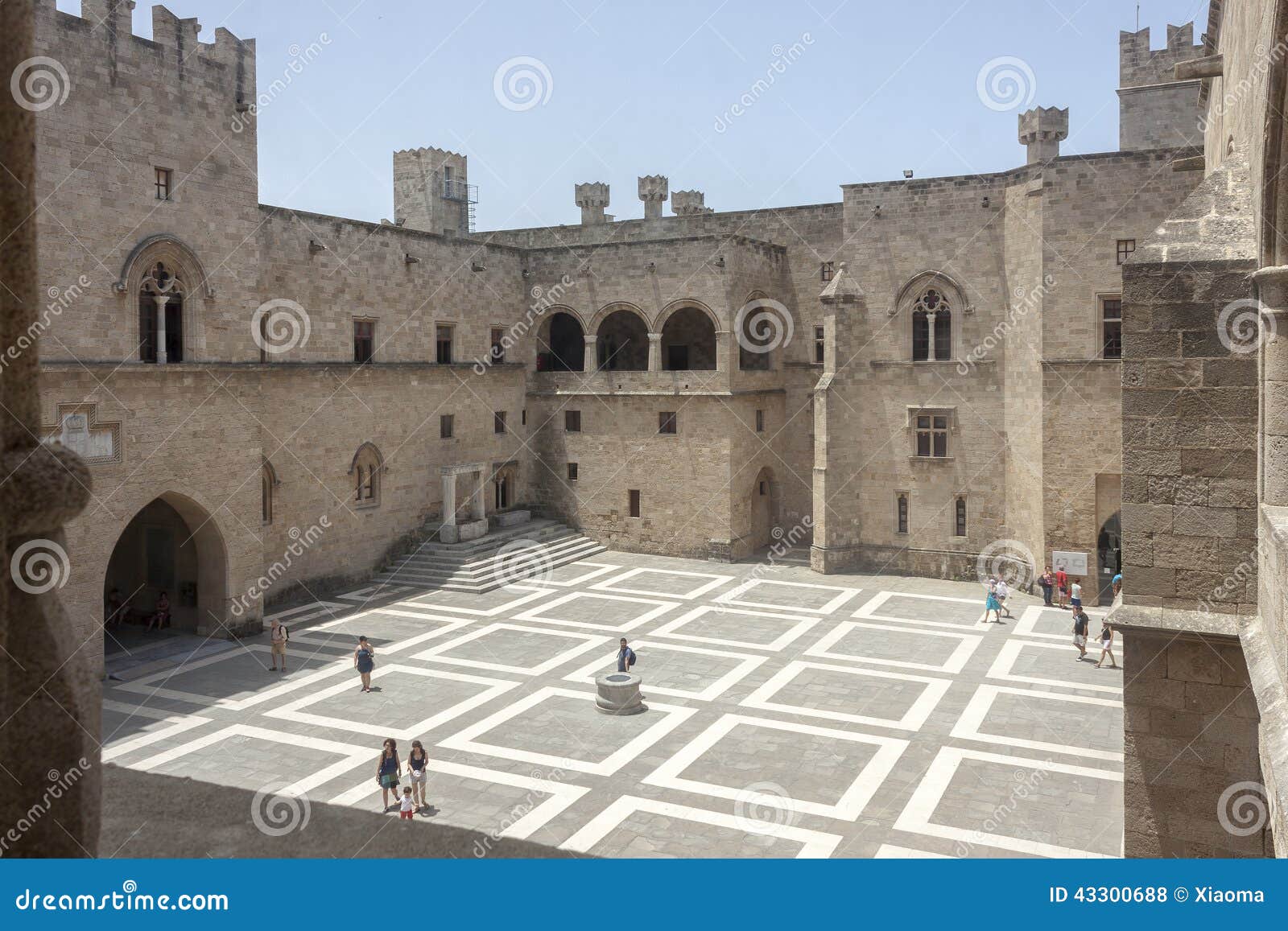 Palace of the Grand Master, Rhodes Editorial Stock Photo - Image of ...