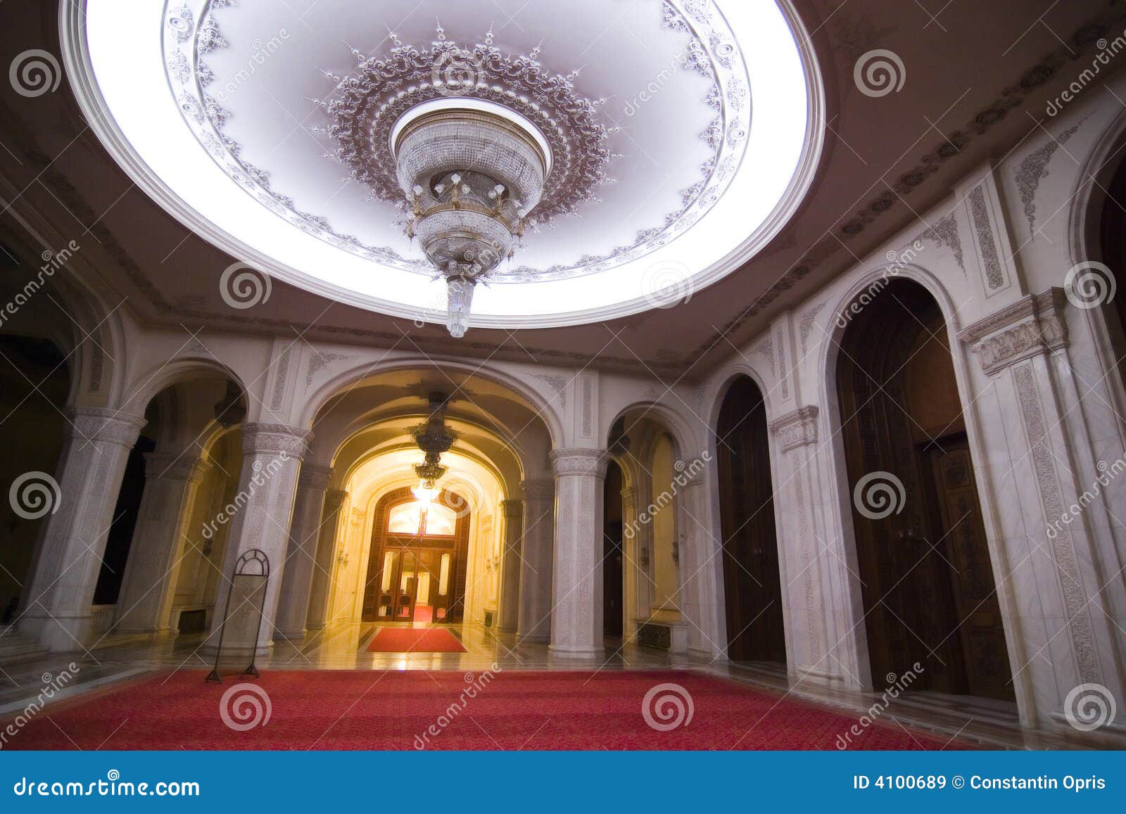 Palace interior stock image. Image of architecture, interior - 4100689