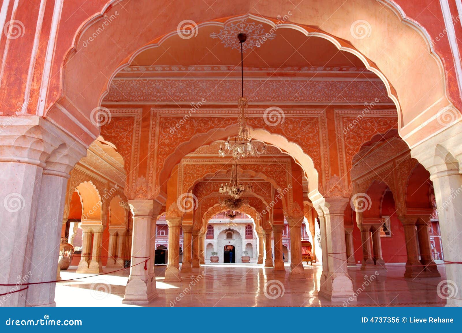 Palace Interiors stock photo. Image of arches, india, arched - 4737356