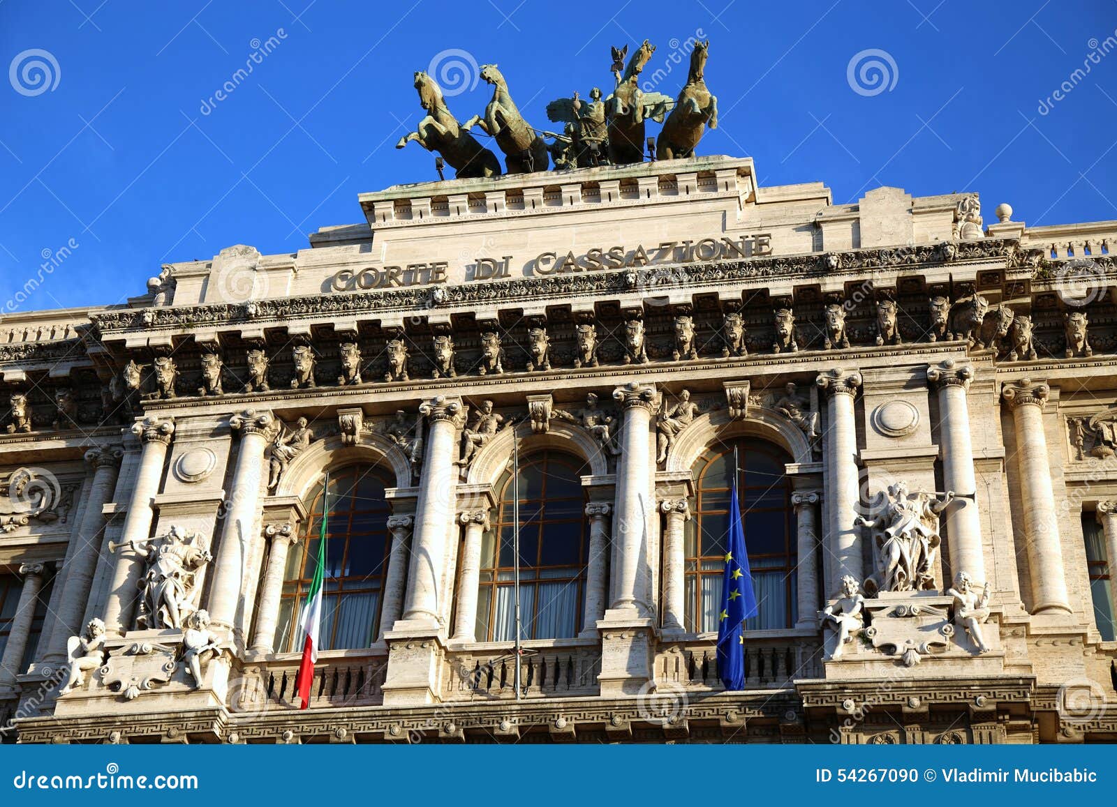 Palace of Justice in Rome, Italy Stock Photo - Image of courthouse ...