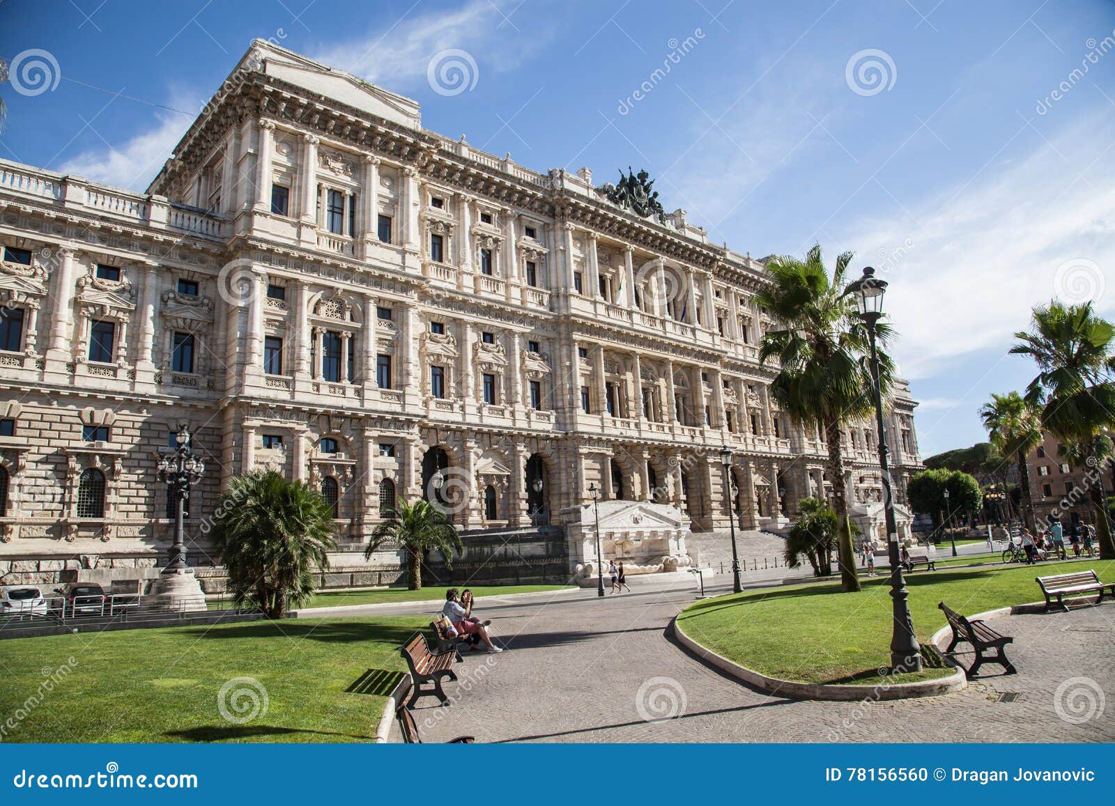 Palace of Justice, Rome editorial image. Image of italian - 78156560