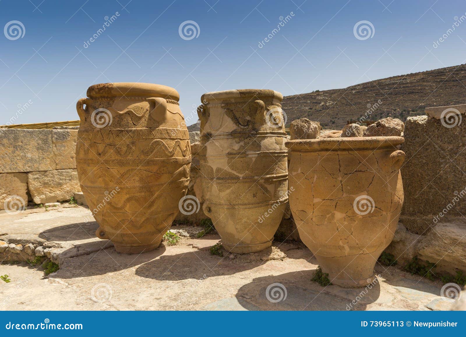 Palace of Knossos, Crete, Greece Editorial Stock Photo - Image of ...