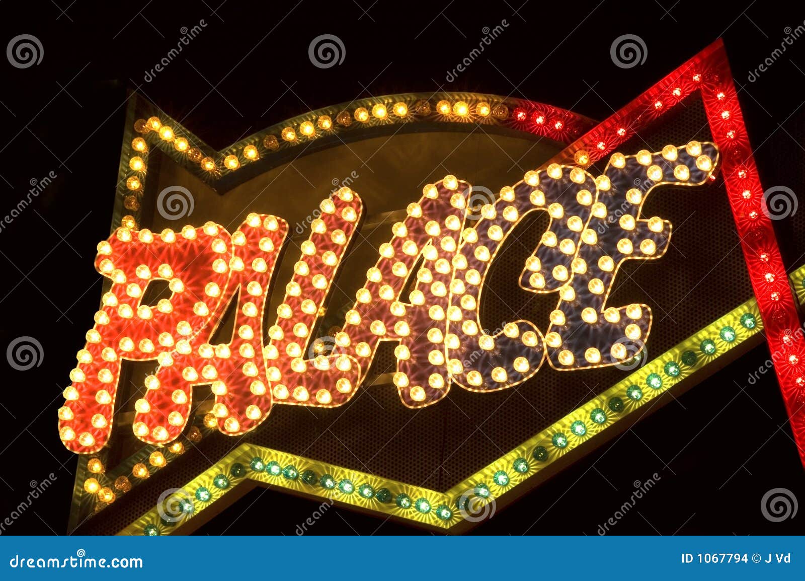 Palace neon stock photo. Image of black, print, draw, isolate - 1067794