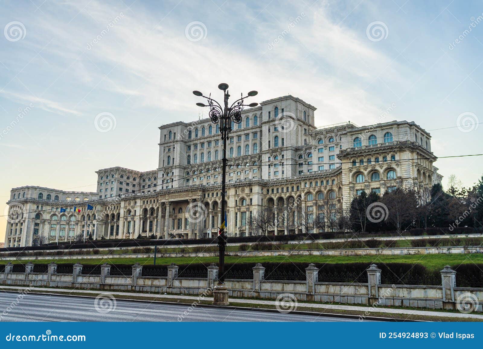 Palace of the Parliament, Bucharest, Romania Stock Image - Image of ...