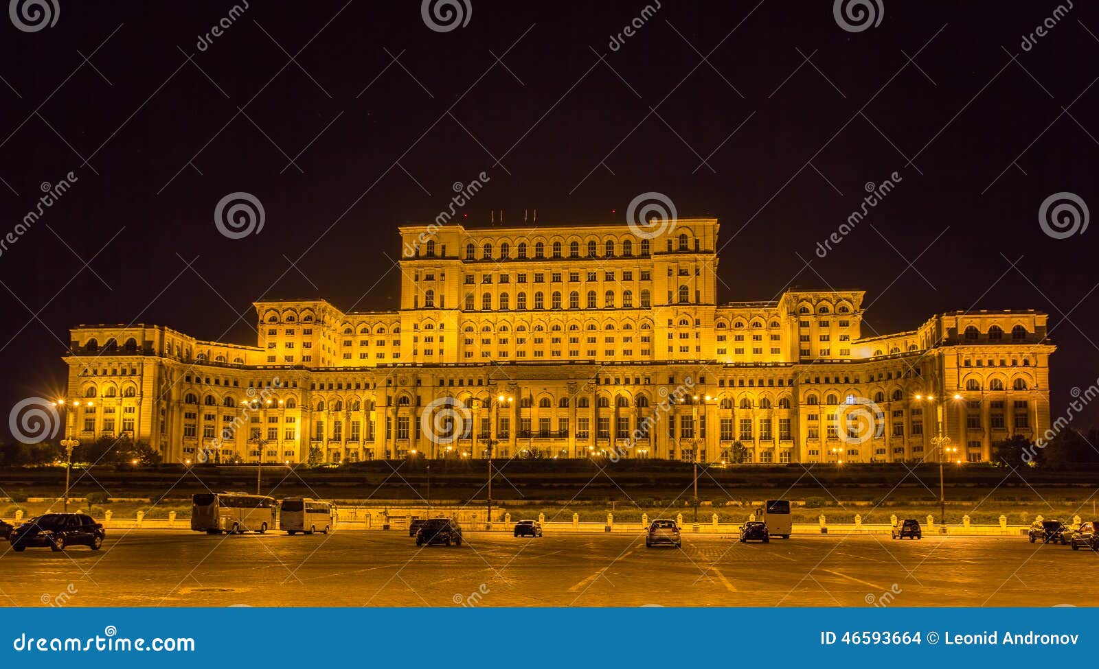 Palace of the Parliament in Bucharest Stock Photo - Image of government ...