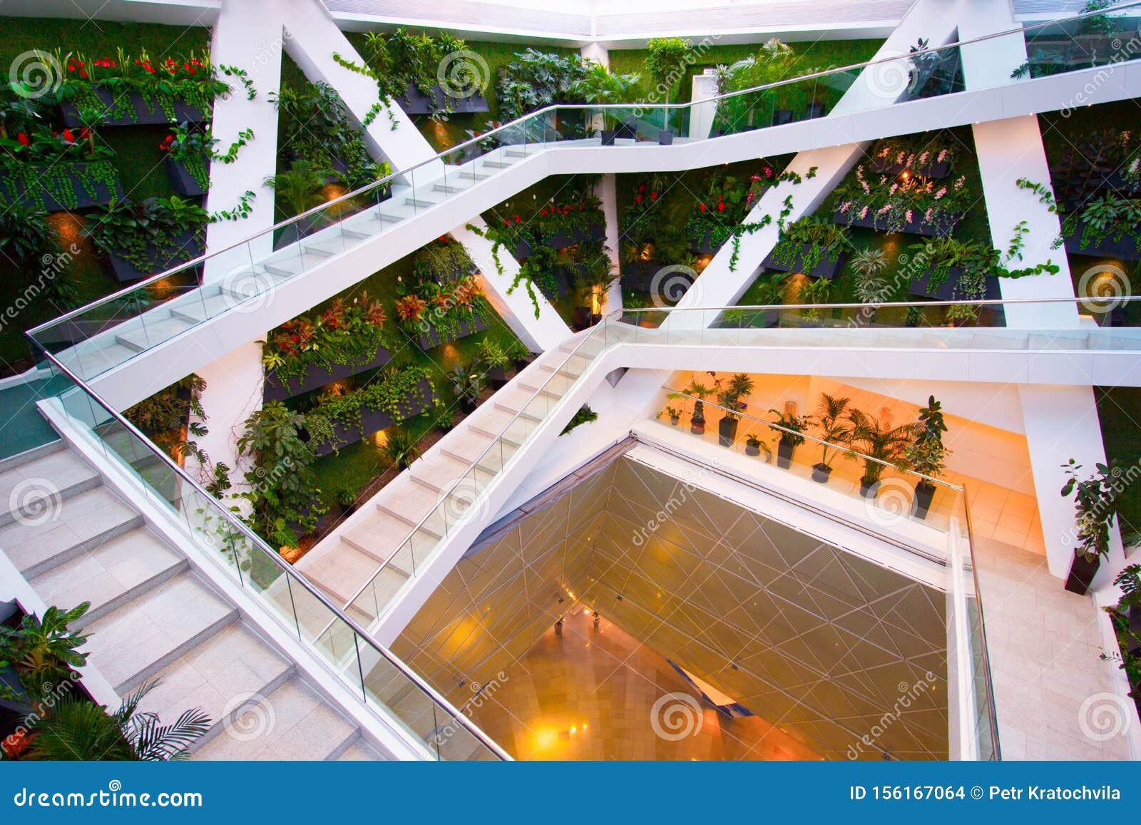 Palace of Peace and Reconciliation Stock Photo - Image of hall ...