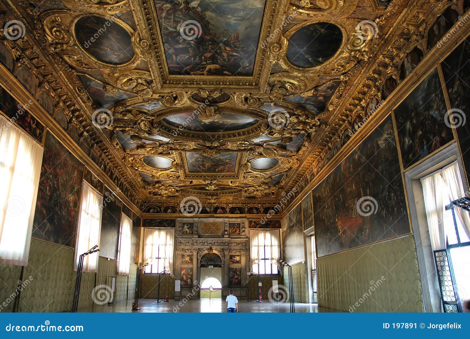 Palace room stock image. Image of ceiling, room, decoration - 197891