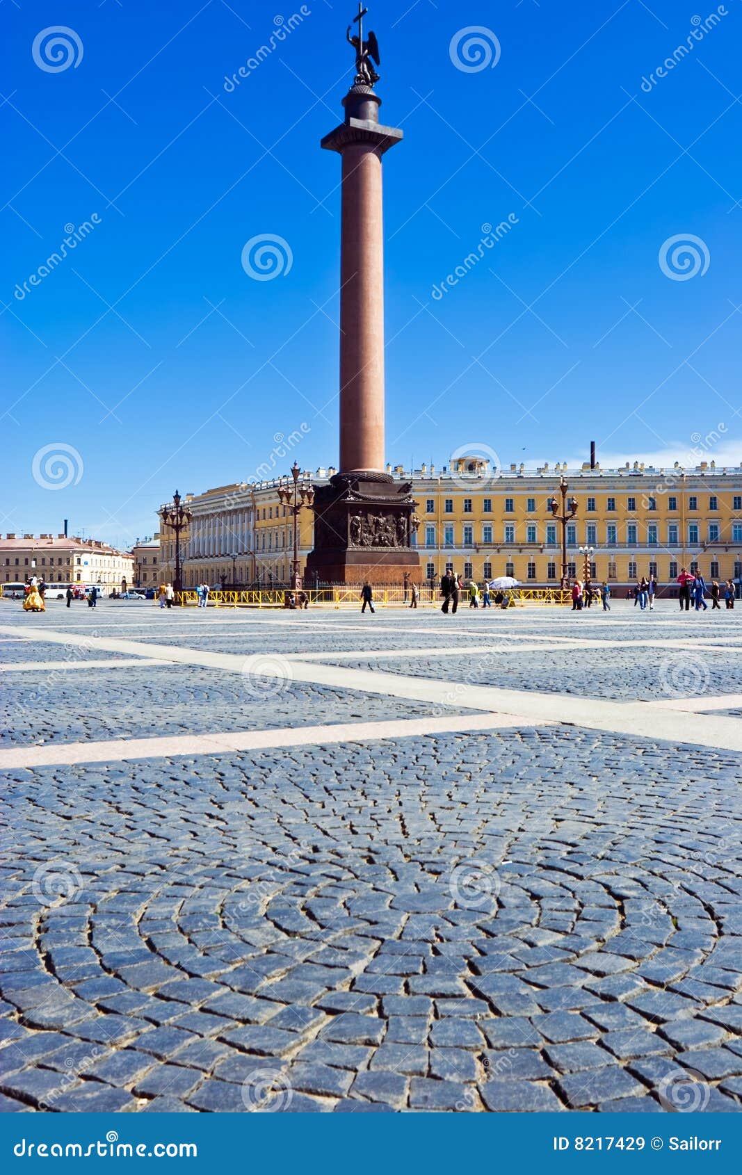 Palace Square in Saint Petersburg Stock Image - Image of alexandr ...