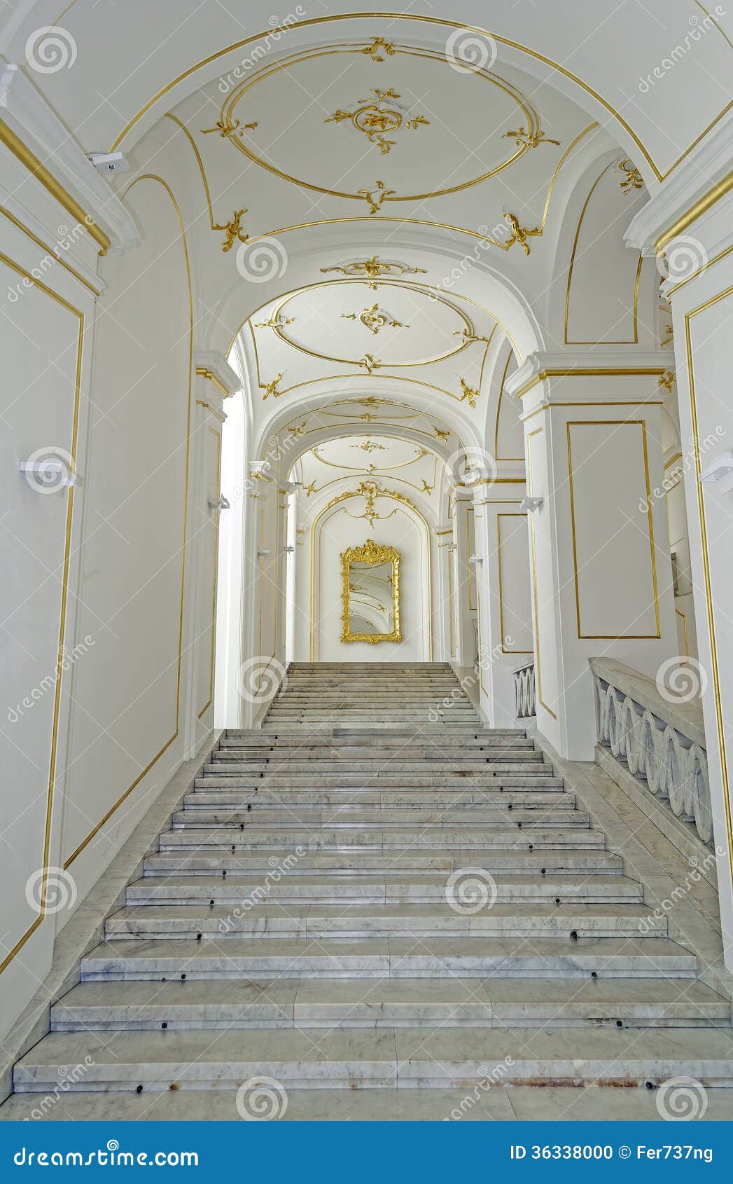 Palace stair. stock photo. Image of mansion, elegance - 36338000