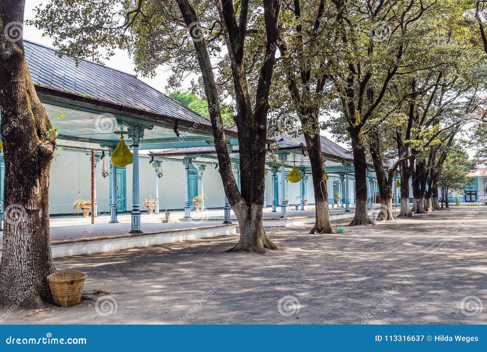 Palace in Surakarta, Java, Indoensia Stock Image - Image of monument ...