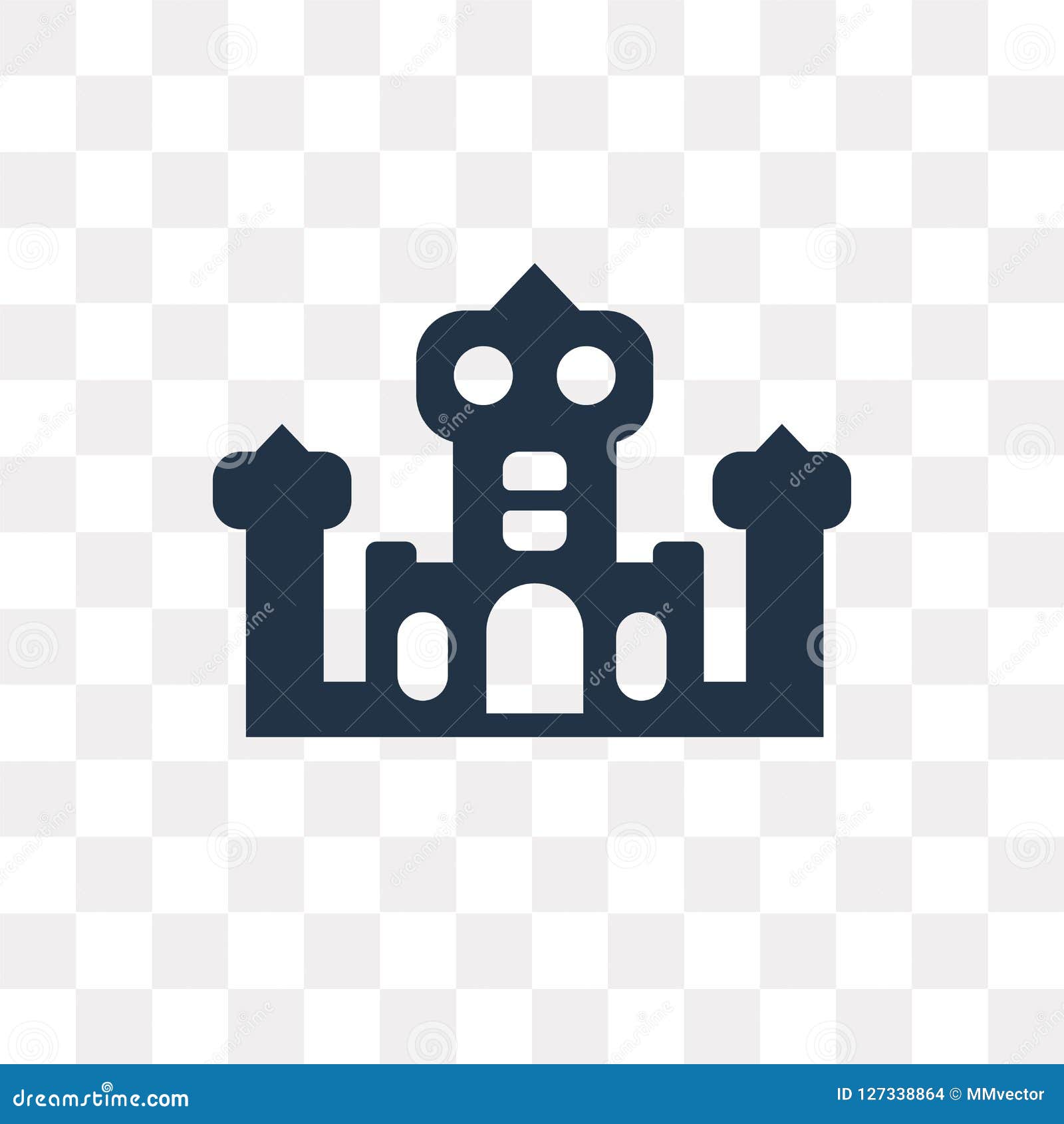 Palace Vector Icon Isolated on Transparent Background, Palace T Stock ...