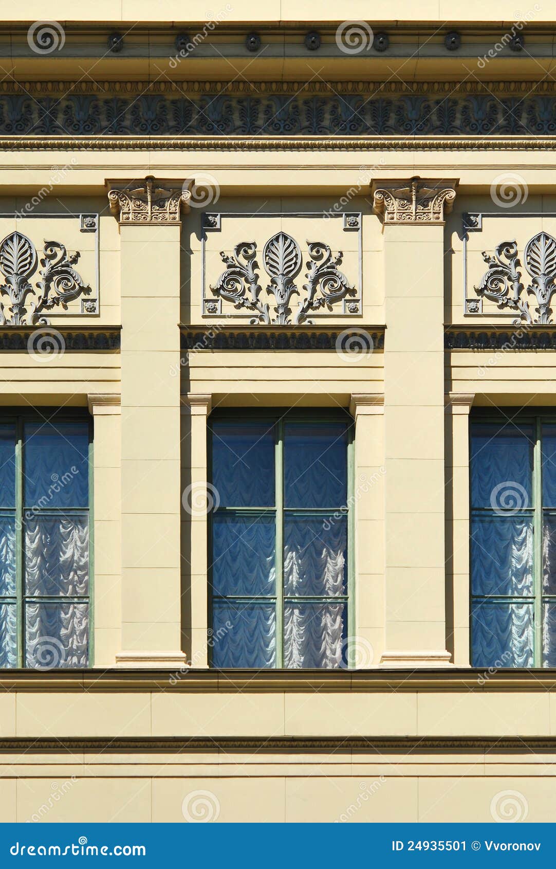 Palace Windows stock image. Image of floral, building - 24935501