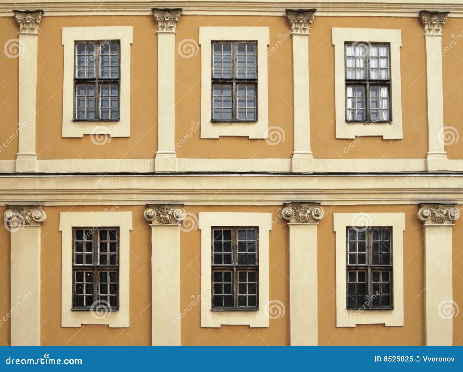 Palace Windows stock image. Image of sculpture, manor - 8525025