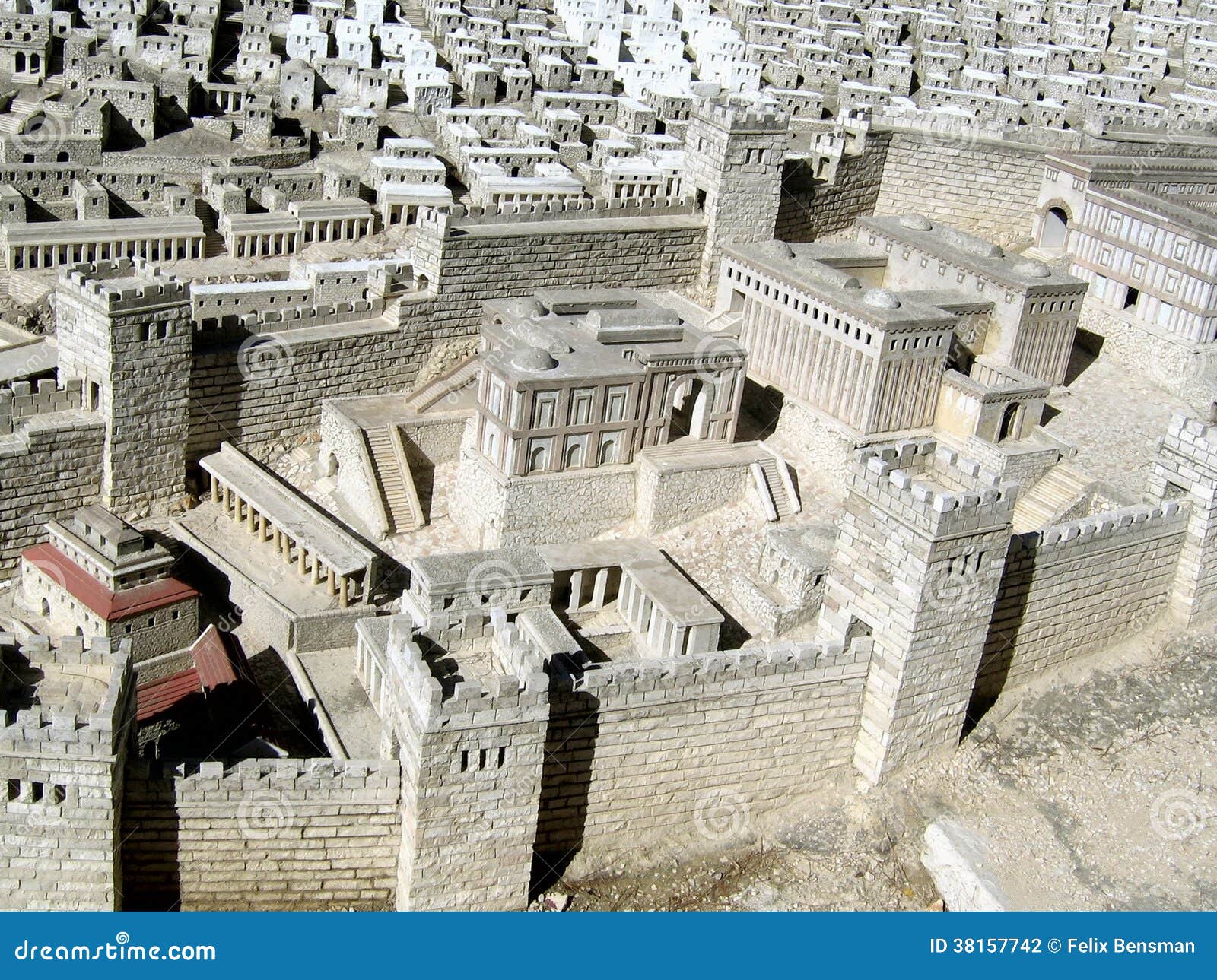 Palaces Helena, Ancient Jerusalem Stock Photo - Image of landmark ...