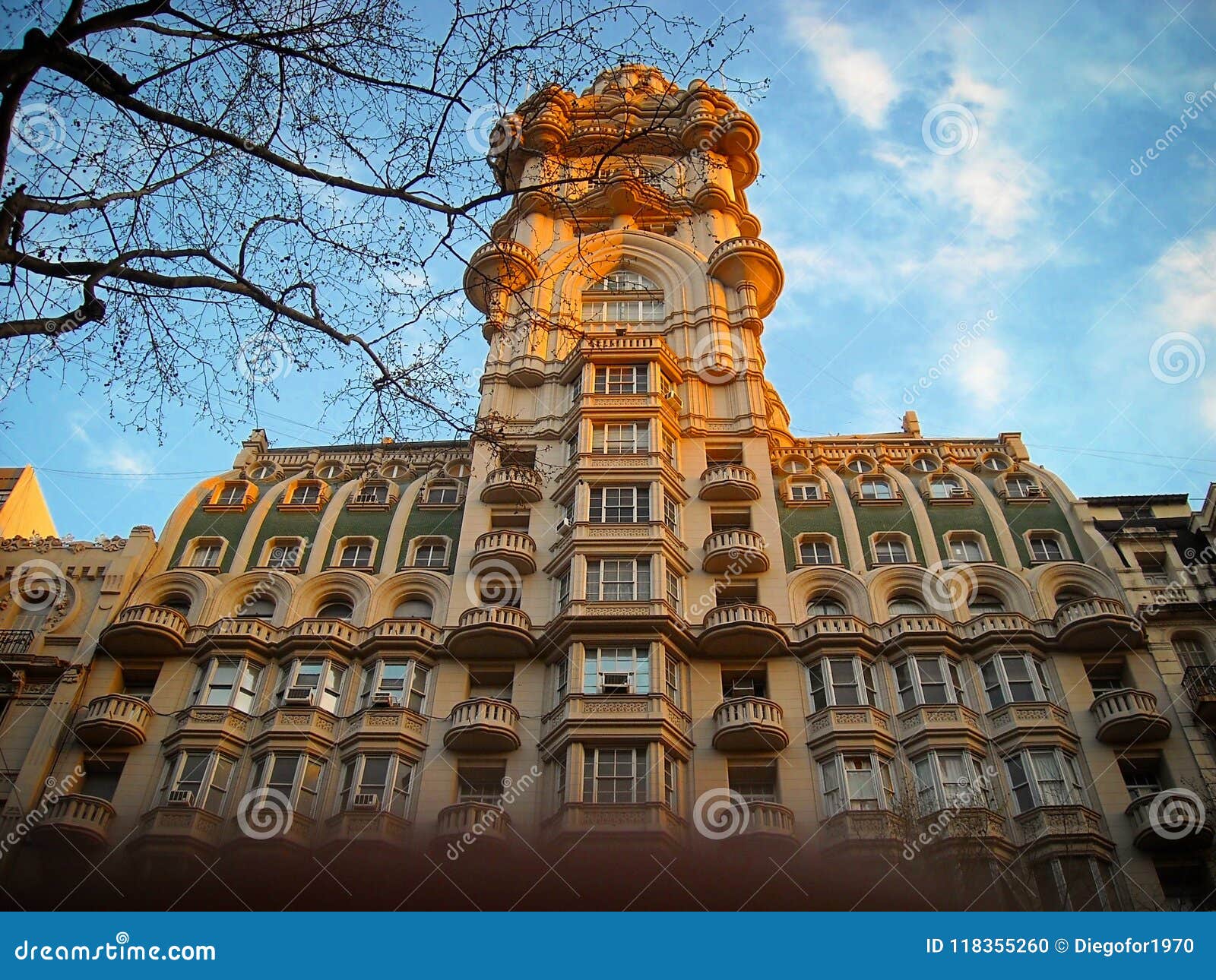 Palacio Barolo foto de archivo. Imagen de frente, edificio - 118355260