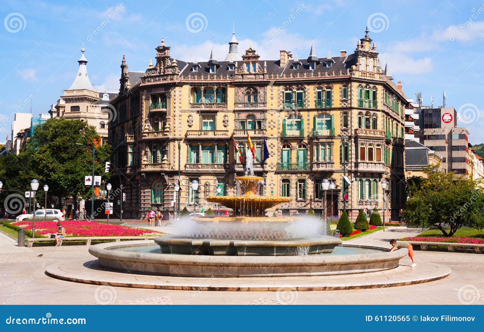 Palacio De Chavarri En Bilbao Imagen editorial - Imagen de casa ...
