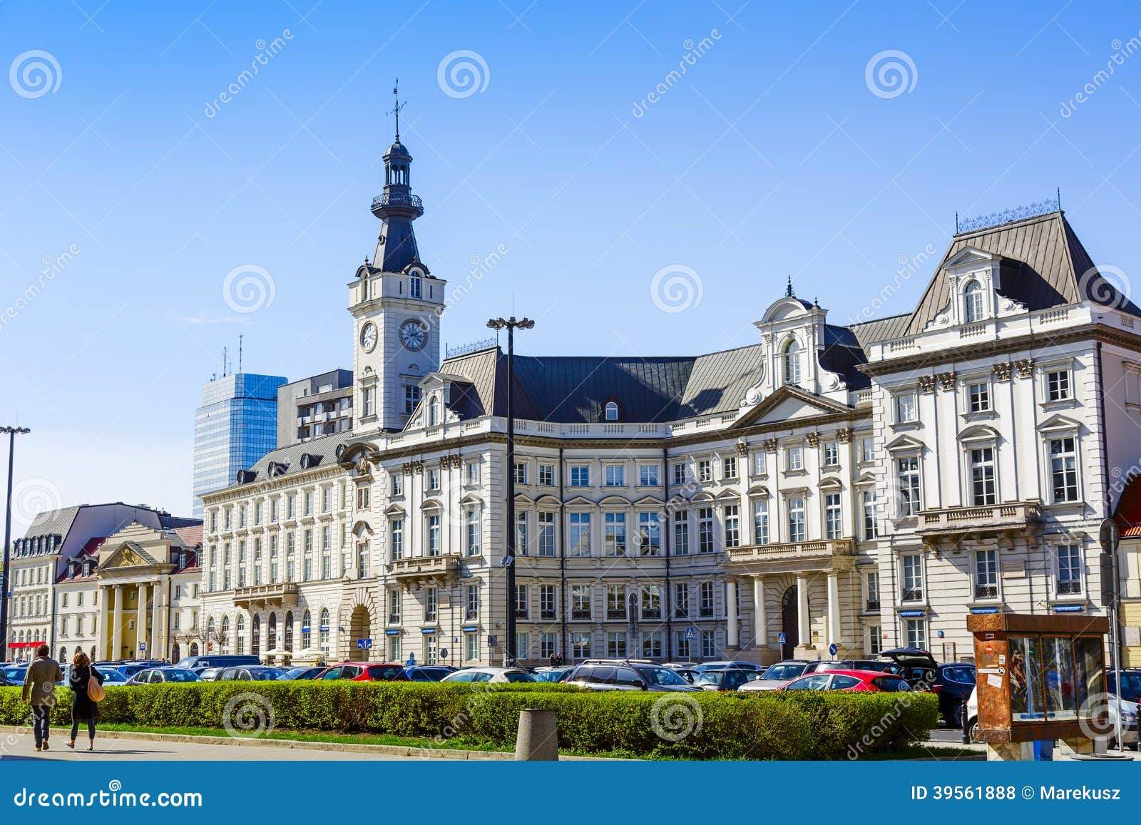 Palacio De Jablonowski, Varsovia Foto de archivo editorial - Imagen de ...