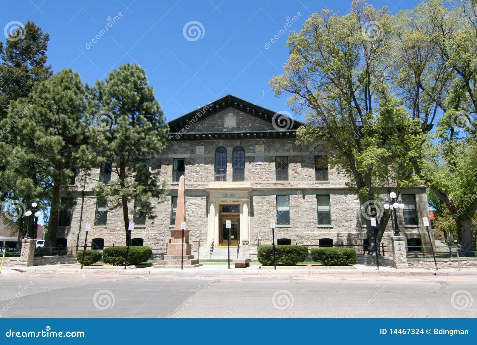 Palacio De Justicia Federal - Santa Fe Foto de archivo - Imagen de ...