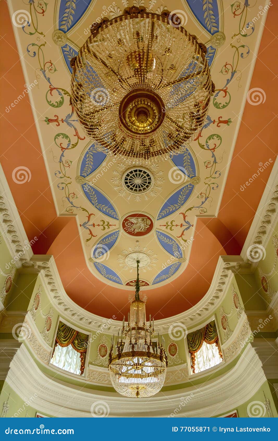 Palacio De Kirill Razumovsky Imagen de archivo - Imagen de pintura ...