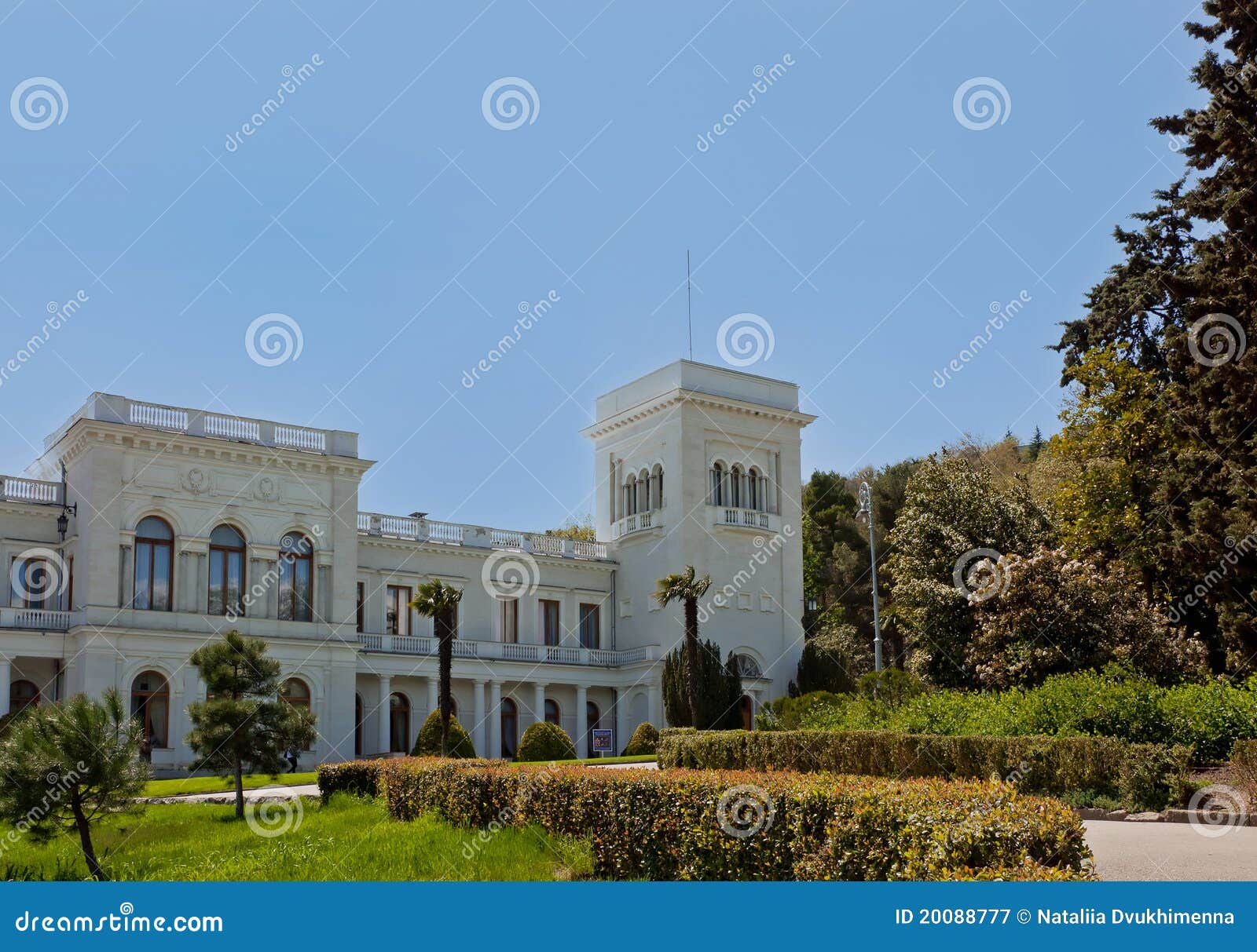 Palacio De Livadia, Crimea, Ucrania Imagen de archivo - Imagen de ...