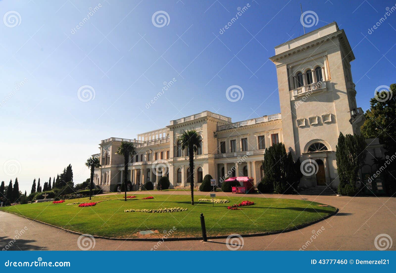 Palacio De Livadia, Crimea, Ucrania Foto de archivo - Imagen de ...