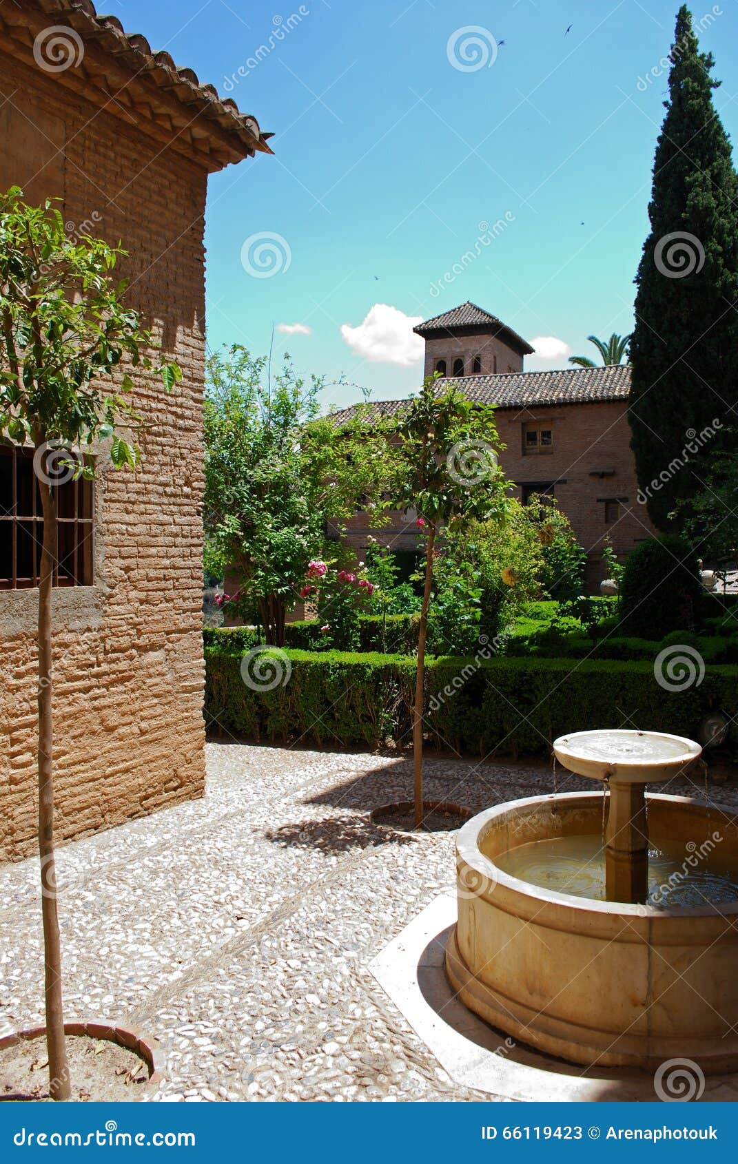 Palacio De Nasrid, Alhambra Palace Imagen de archivo - Imagen de ...