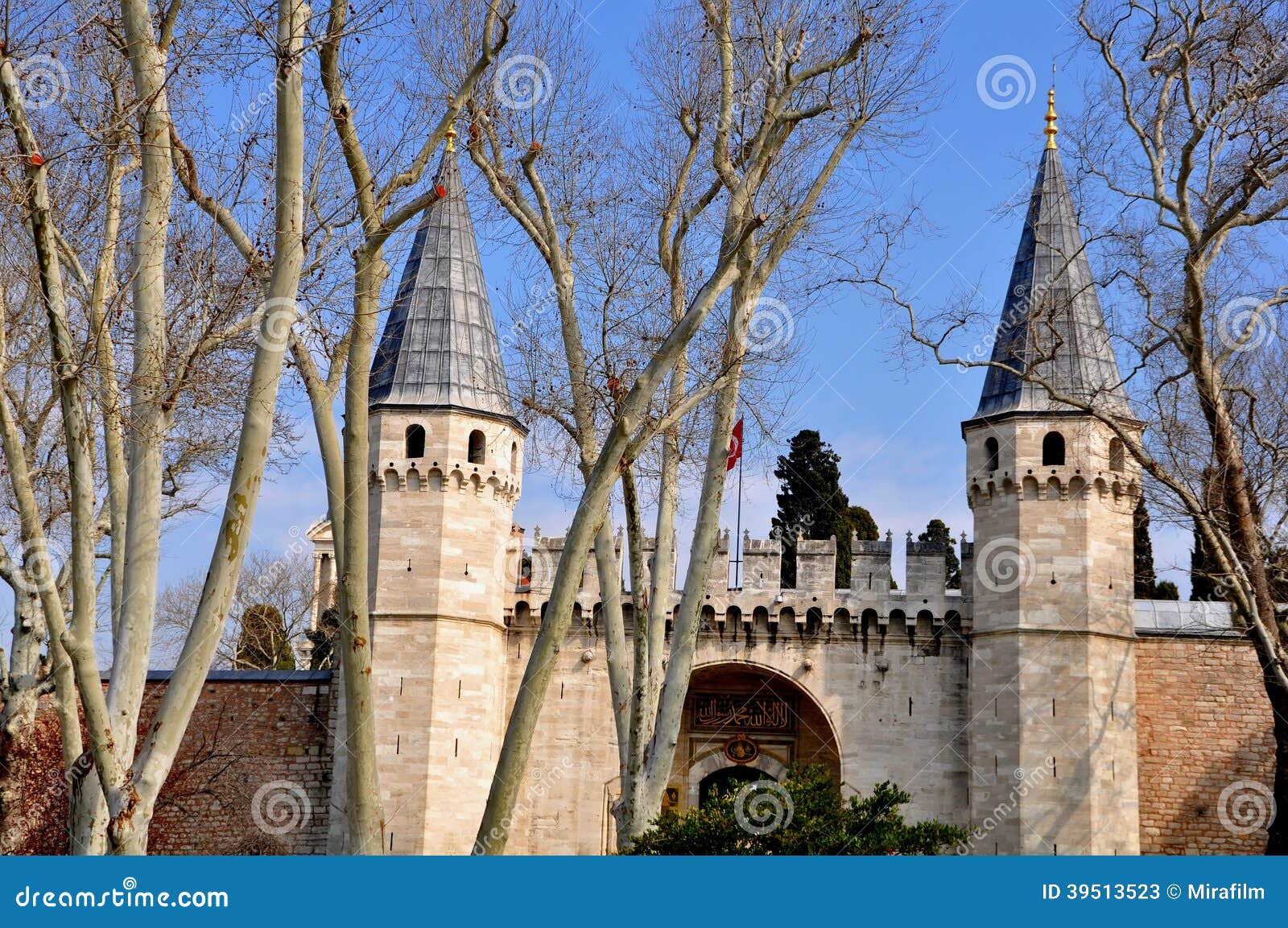 Palacio de Topkapi imagen de archivo. Imagen de puerta - 39513523