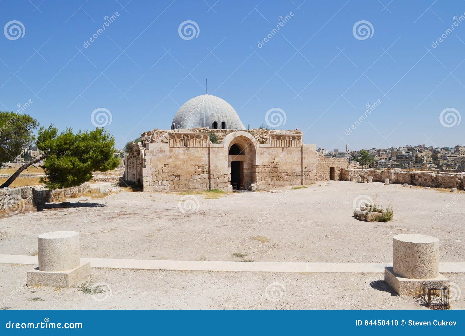 Palacio de Umayyad imagen editorial. Imagen de sitio - 84450410