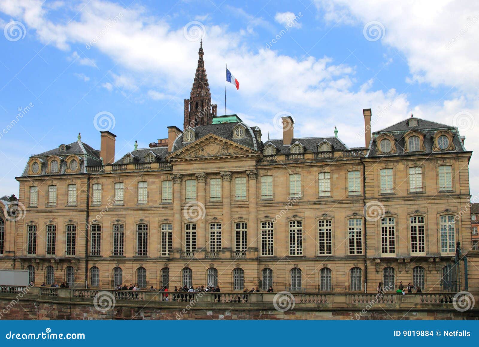 Palacio del DES Rohan foto de archivo. Imagen de estrasburgo - 9019884