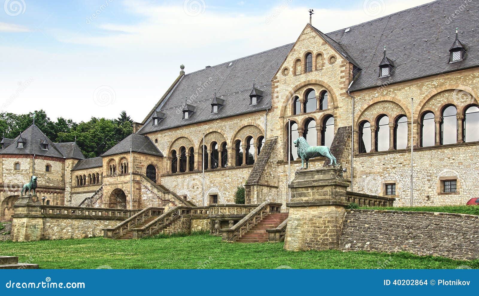 Palacio Imperial En Goslar. Imagen de archivo editorial - Imagen de ...