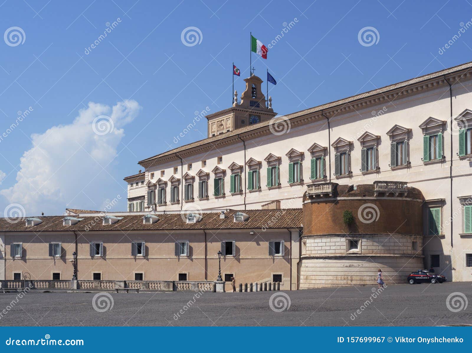 Palacio Quirinal, Roma, Italia Fotografía editorial - Imagen de ...