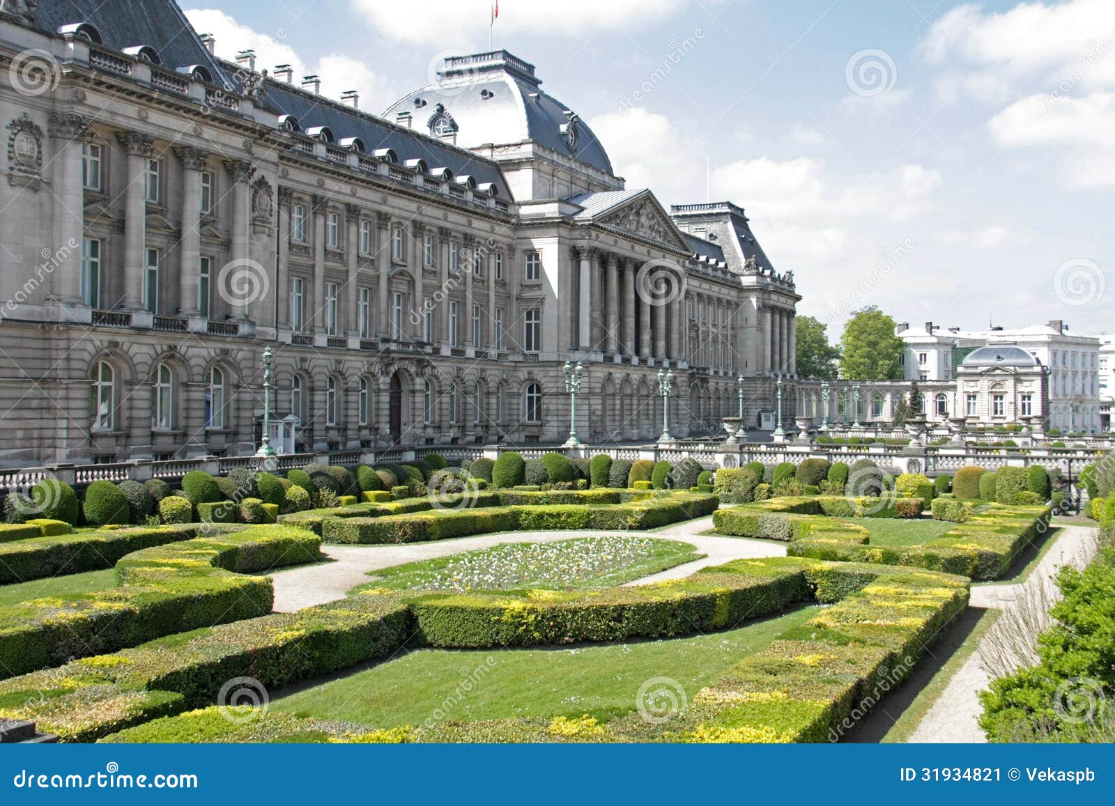 Palacio real en Bruselas imagen de archivo. Imagen de cuadrado - 31934821