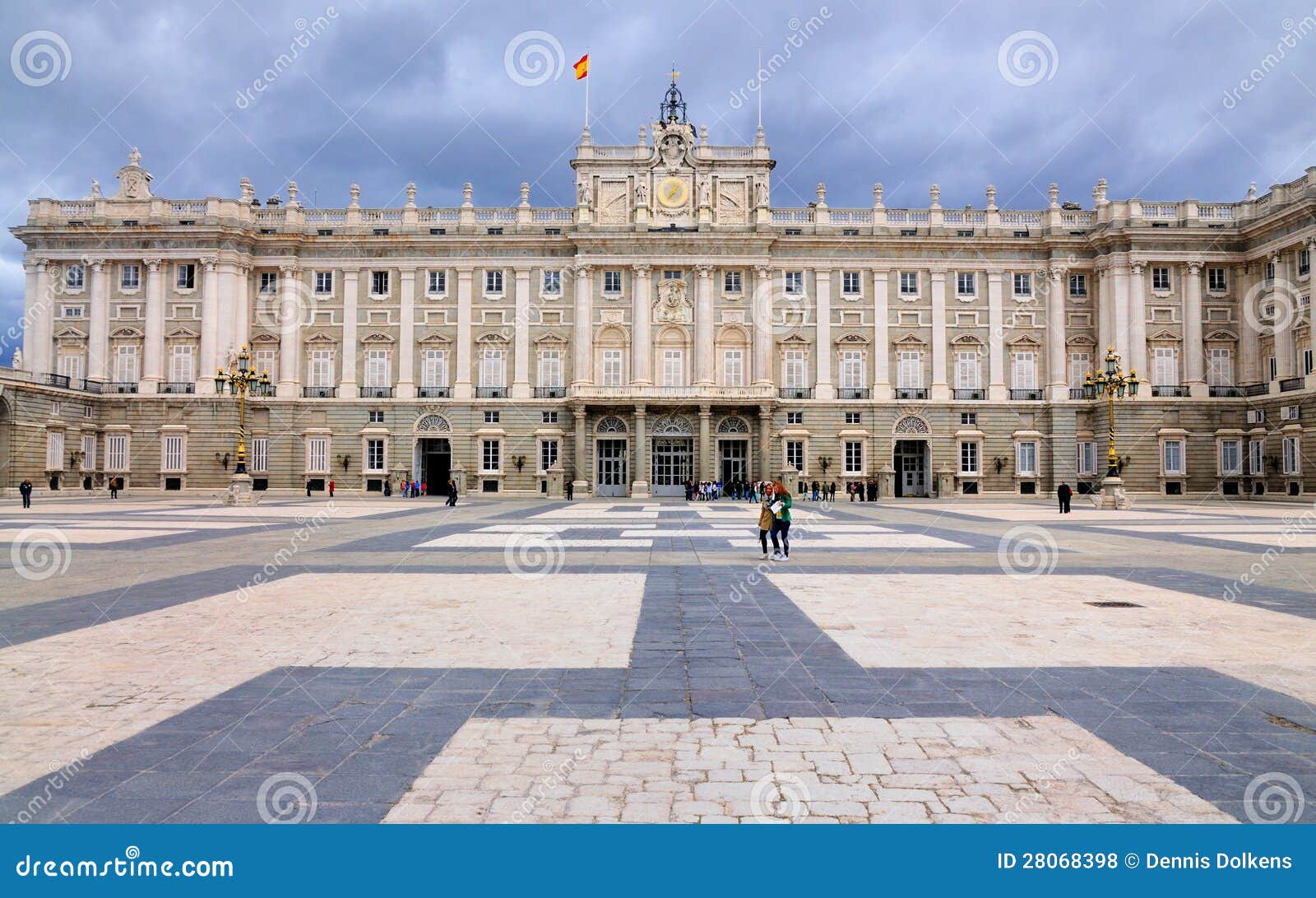 Palacio Real, Madrid, Spain Editorial Stock Photo - Image of tourist ...