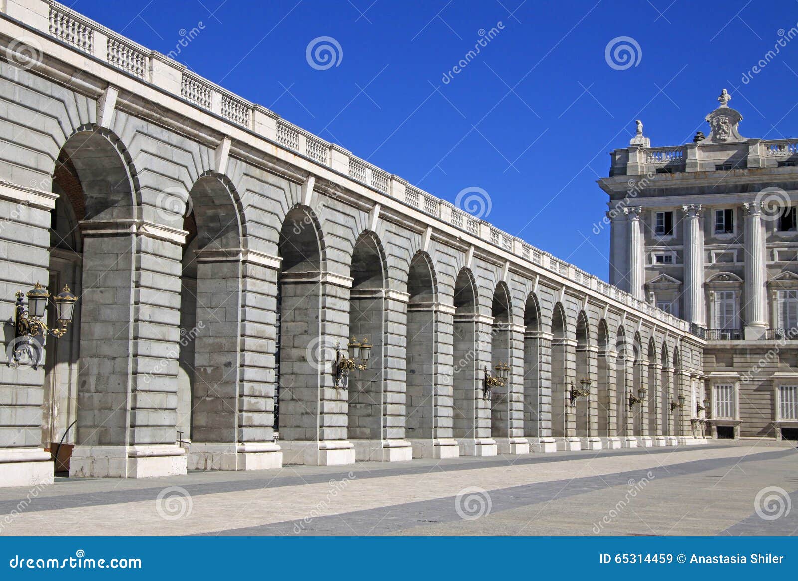 Palacio Real - Royal Palace in Madrid, Spain Editorial Stock Image ...