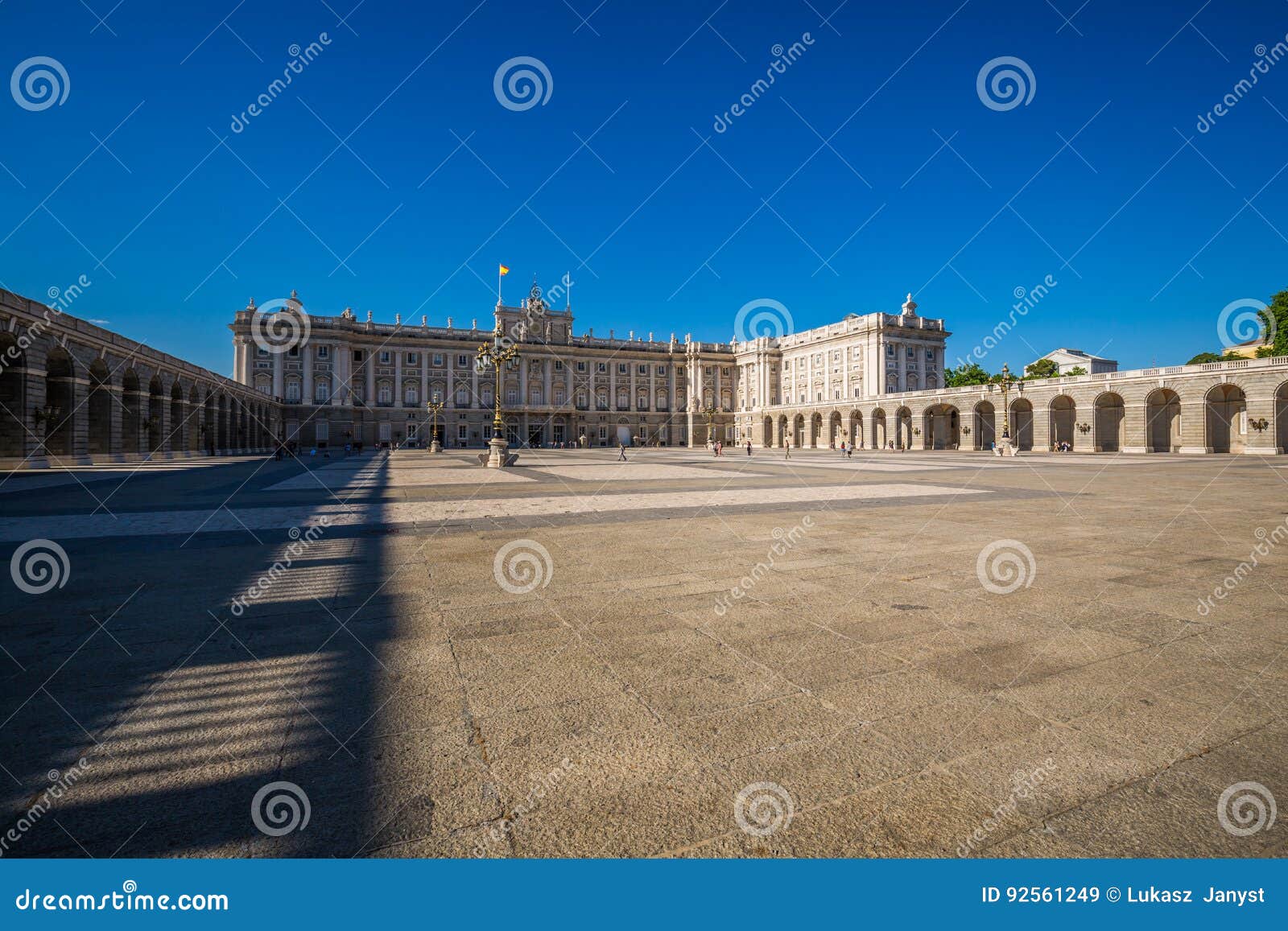 Palacio Real - Spanish Royal Palace in Madrid Editorial Stock Image ...