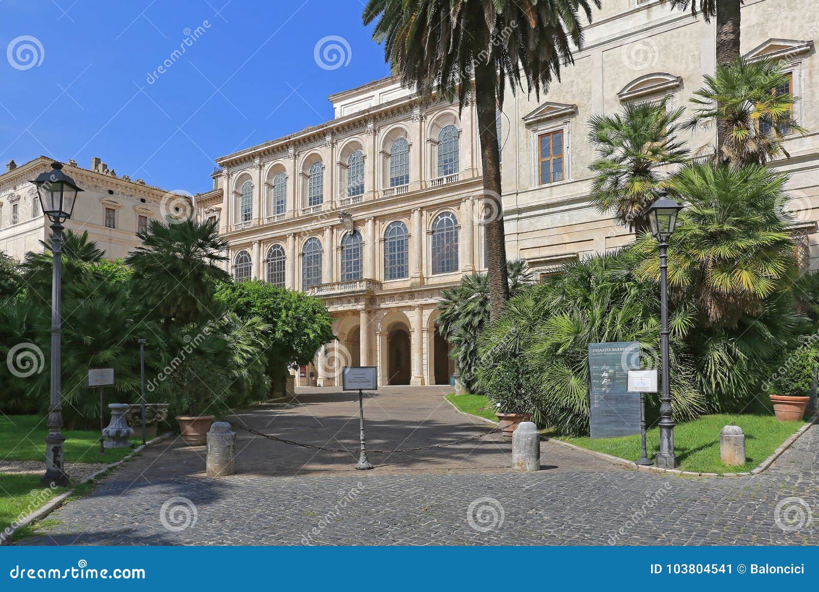 Palacio Roma de Barberini foto editorial. Imagen de cultura - 103804541