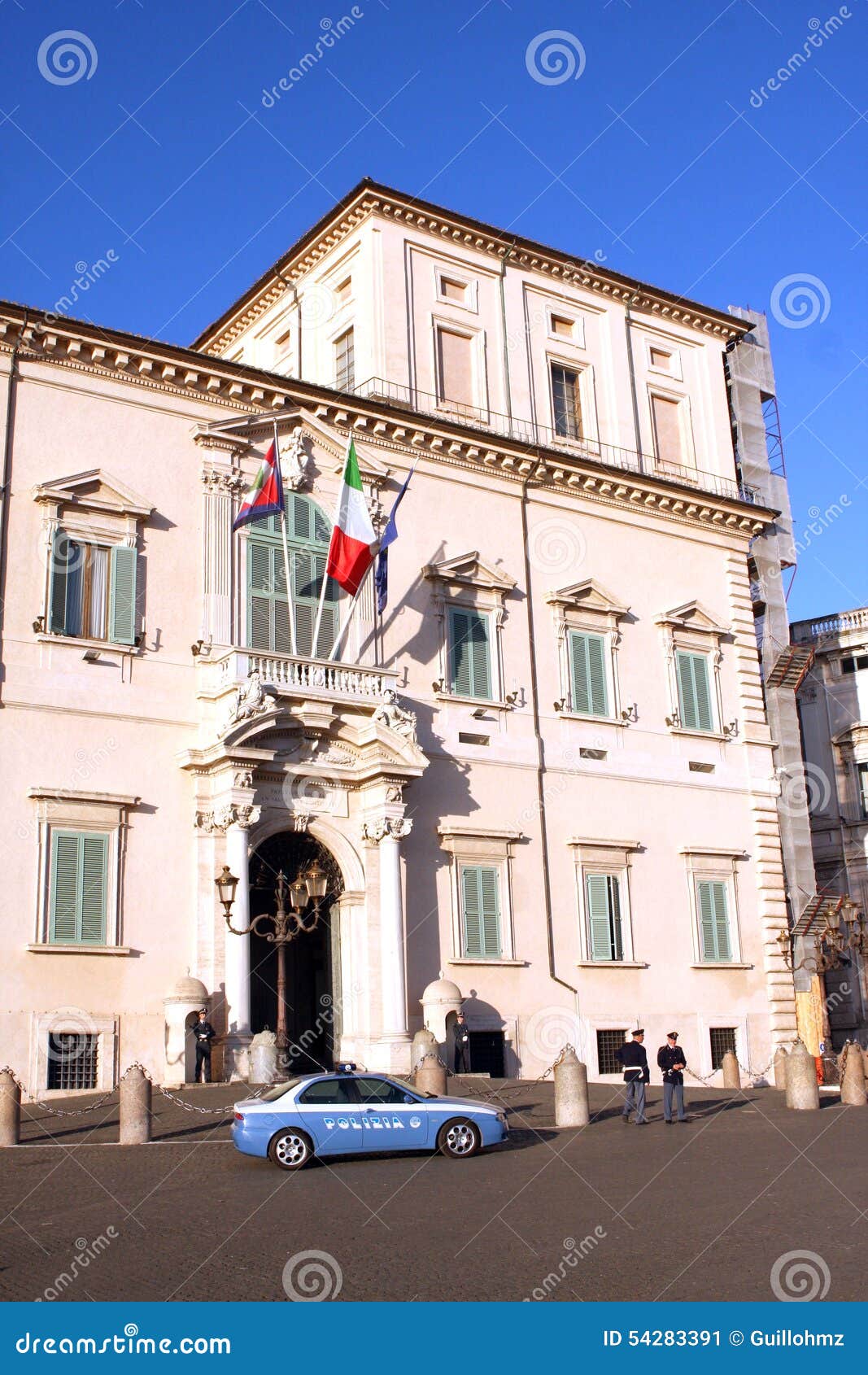 Palacio Roma Italia De Quirinal Foto editorial - Imagen de peculiar ...