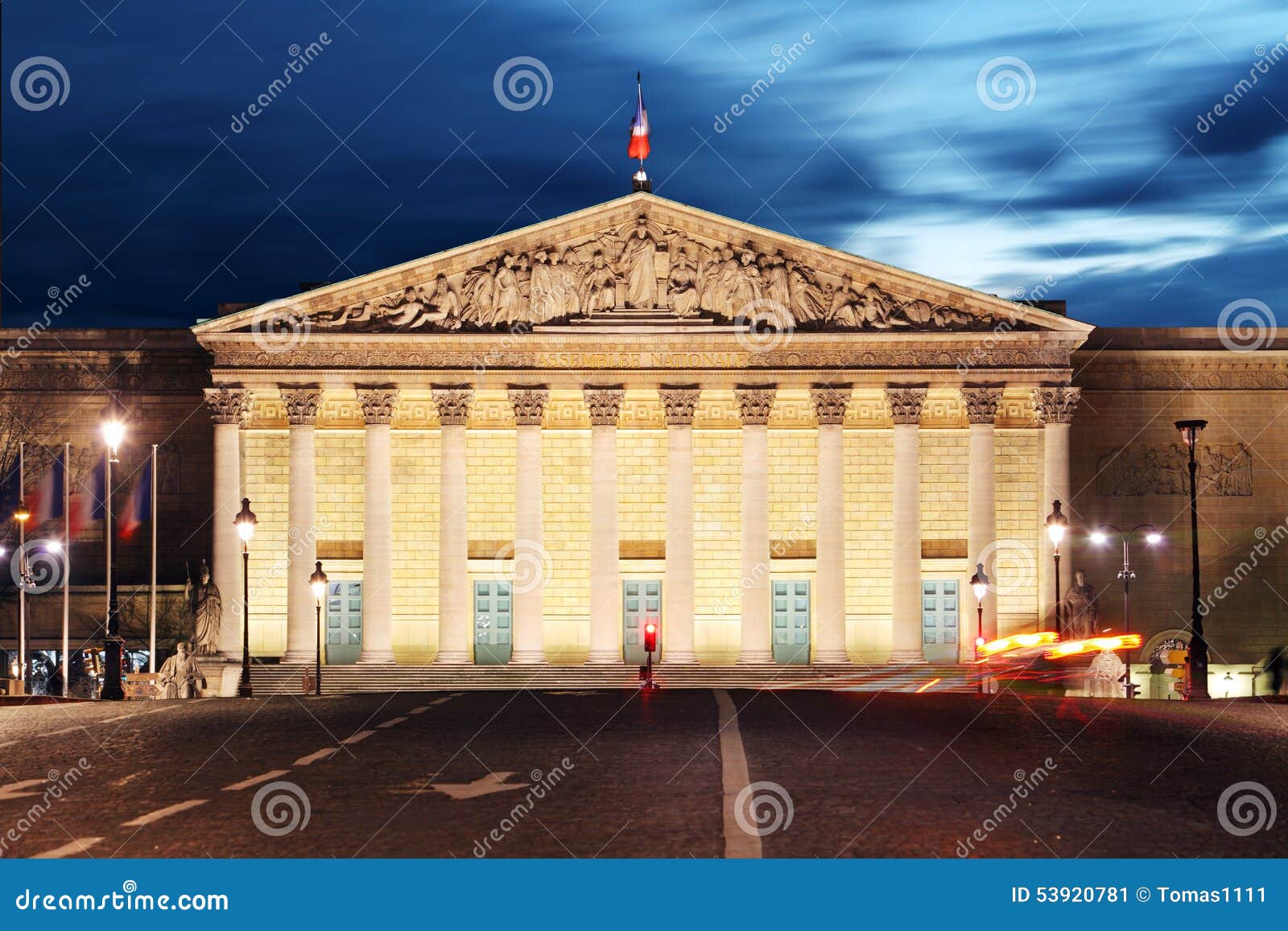 Palais Bourbon - Il Parlamento Francese, Parigi, Assemblee Nationale ...